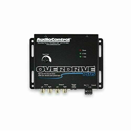 AudioControl Overdrive Plus 2-Channel Line Driver with Optional Level ...