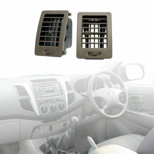 BROWN 2 pcs LH+RH AIR VENT VENTILATOR GRILLE For Toyota Hilux MK6 MK7 ...