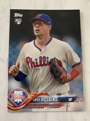 Rhys Hoskins 2018 Topps New Era Hats Promo Variation 25 Philadelphia ...
