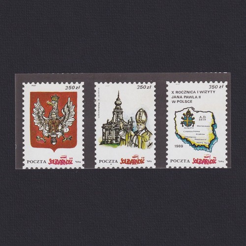 POLAND, Solidarity (Solidarnosc) label, Visit of Pope John Paul II | eBay