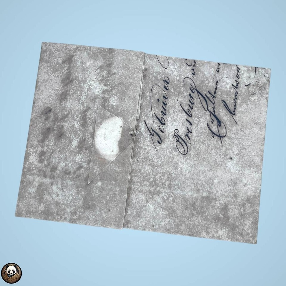 1830s HUNGARY Pre-Philatelic Stampless Cover PESTH Straight-Line Mark ...