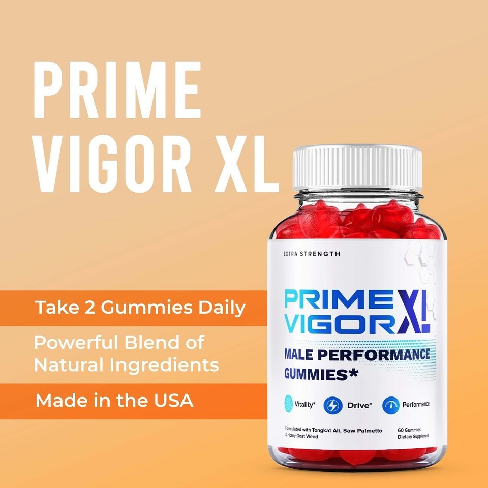 Prime Vigor XL Gummies for Men, Advanced Performance Male ( 1 PACK ) | eBay
