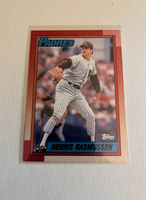 1990 Topps - #449 Dennis Rasmussen for sale online | eBay