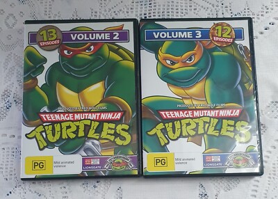Teenage Mutant Ninja Turtles : Vol 2 (DVD, 1987) | eBay Australia