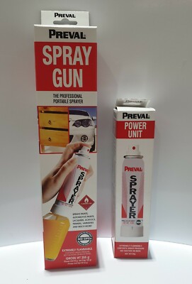 Preval Complete Sprayer Kit BONUS Power Unit Refill | eBay Australia