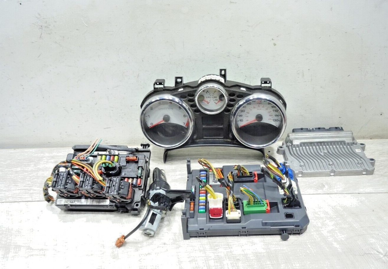 Peugeot 207 ECU Kit 06-12 1.3petrol Manual Keys ,speed meter,ecu,bsm ,fuse box | eBay