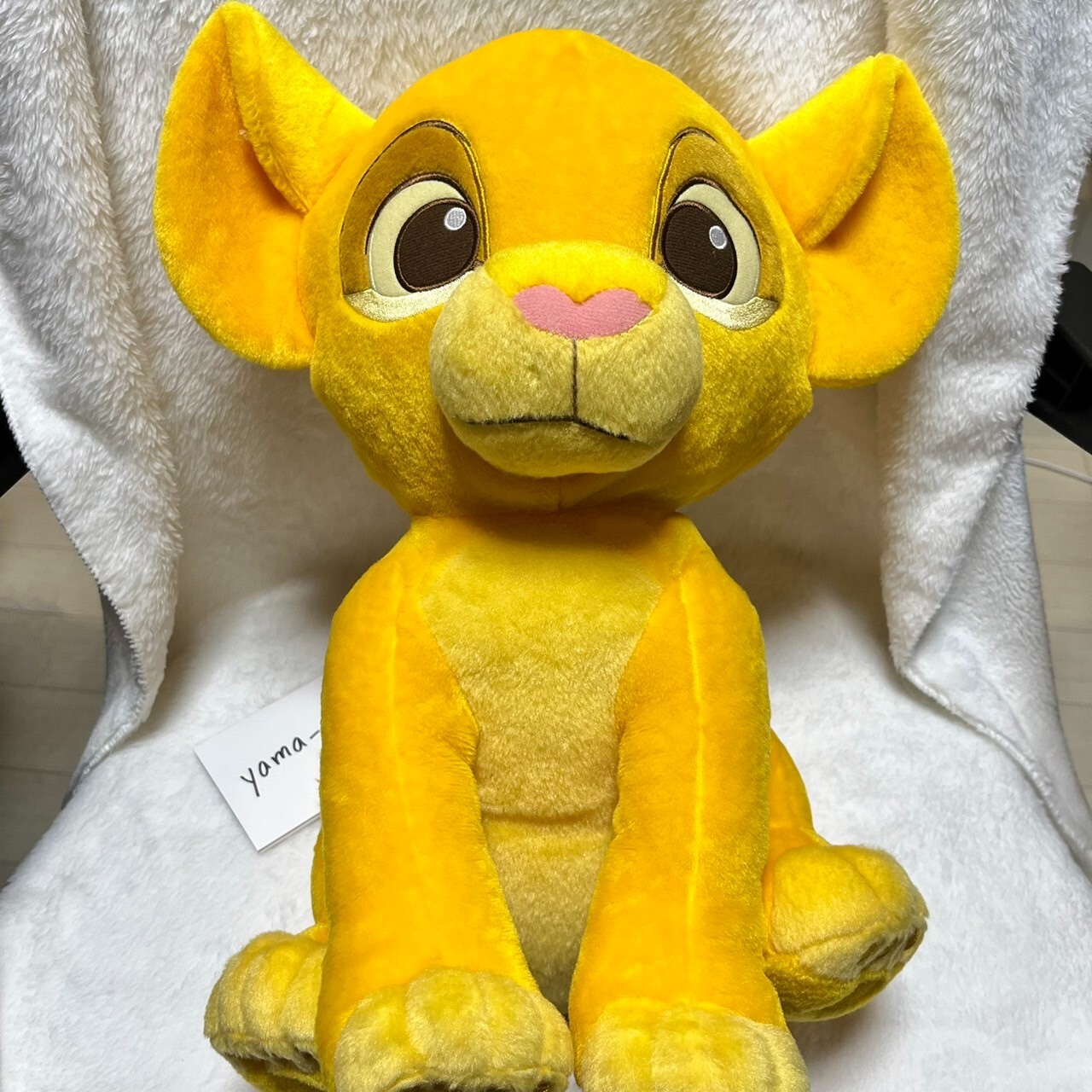 Disney SEGA Lion King Baby Simba Giga Jumbo Plush Toy Big Size Japan ...