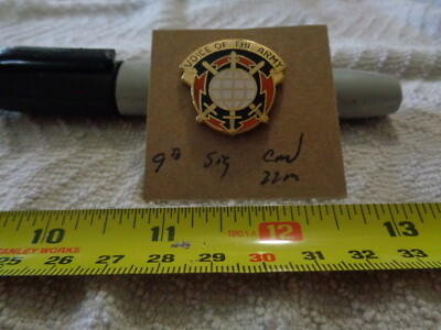 9th Signal Command 22M Unit Crest, DI, DUI (DRAW#D1) | eBay