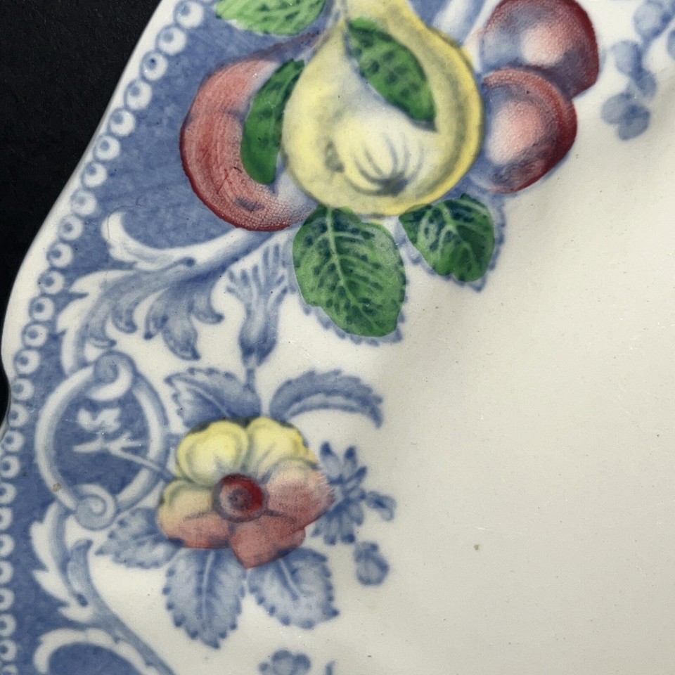 Royal Doulton Pomeroy D5472 Polychrome 8.5” Bread Plate Excellent Vintage Piece! | eBay