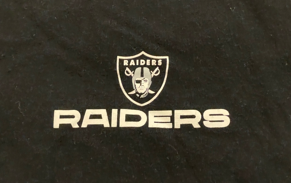 The Nike Tee ~ NFL LV Raiders ~ "RAIDER NATION" ~ Size XL ~ Black ...