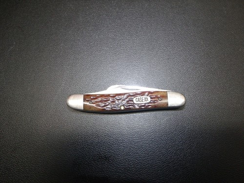 case xx 6347 ss amber bone stockman knife 3 blade | eBay