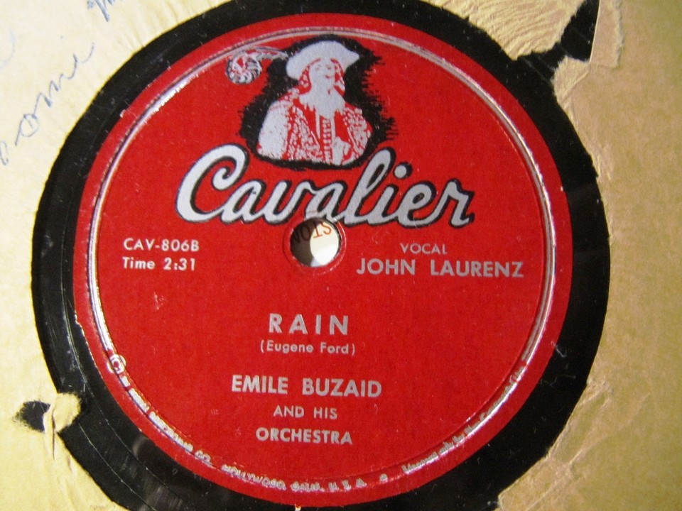 San Francisco John Laurenz CAVALIER RECORD EMILE BUZAID Found Milion ...