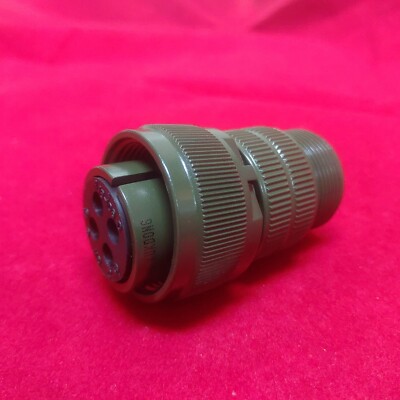 KUKDONG MS3106A-18-10S Circular MIL SPEC Connector Straight Plug 4 Pin ...