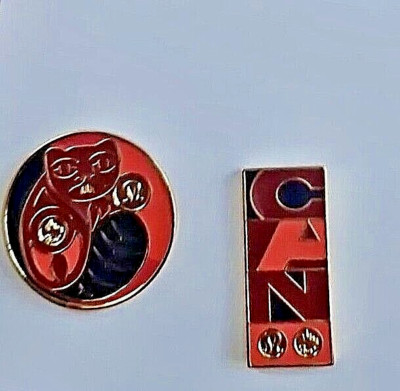 LULULEMON TEAM CANADA COLLECTIBLE 2024 OLYMPIC PINS TWO PACK~USPS~NWT ...