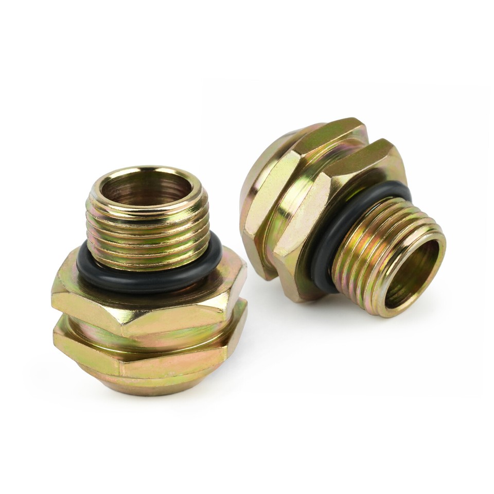 2 Pack Transmission Oil Cooler Line Quick Disconnect Fitting 2005-2007 ...