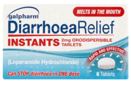 Galpharm Diarrhoea Relief Instant Orodispersible 6 Tablets 2mg ...