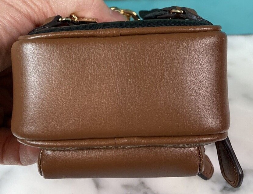 COACH 'MINI Court Signature Canvas Backpack' Unisex Keychain Charm ...