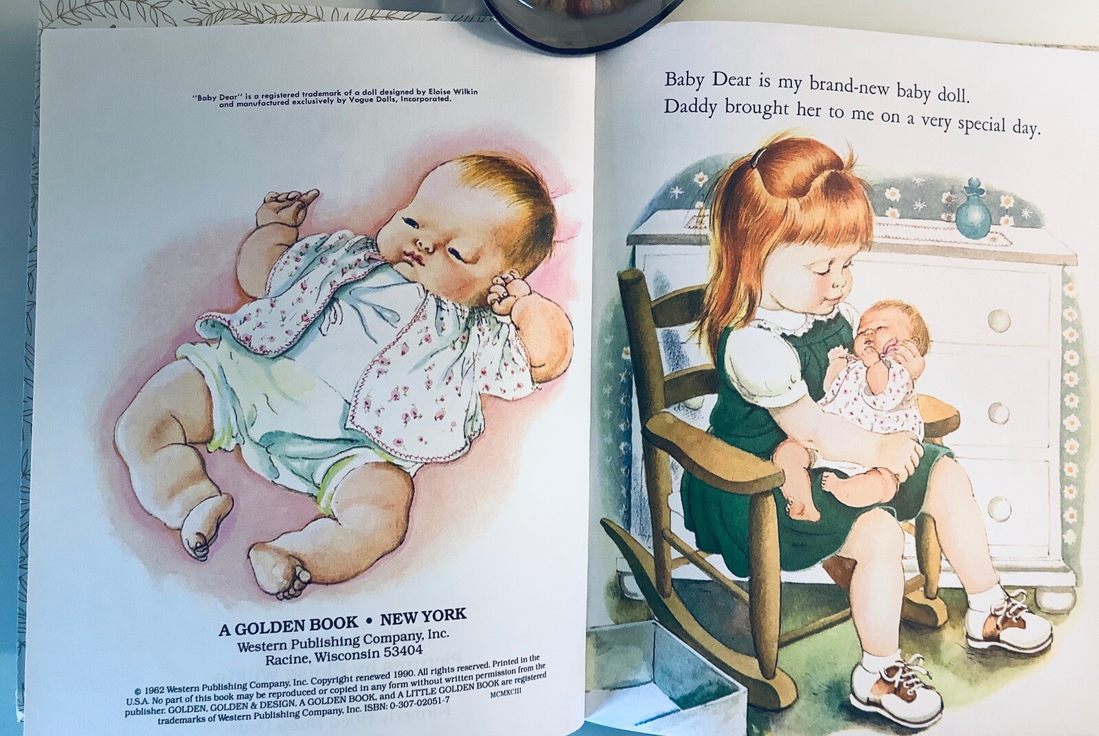 VINTAGE THE NEW BABY(BABY DEAR) VOUGE DOLL BY ELOISE WILKIN A LITTLE ...