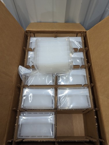 Corning 3347 384 Well Microplate V-Bottom Square Deep Well 50 in Box ...