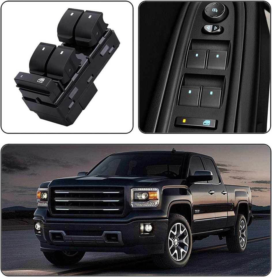 Window Control Switch for 2007-2013 Chevy Silverado GMC Sierra 20945129 ...