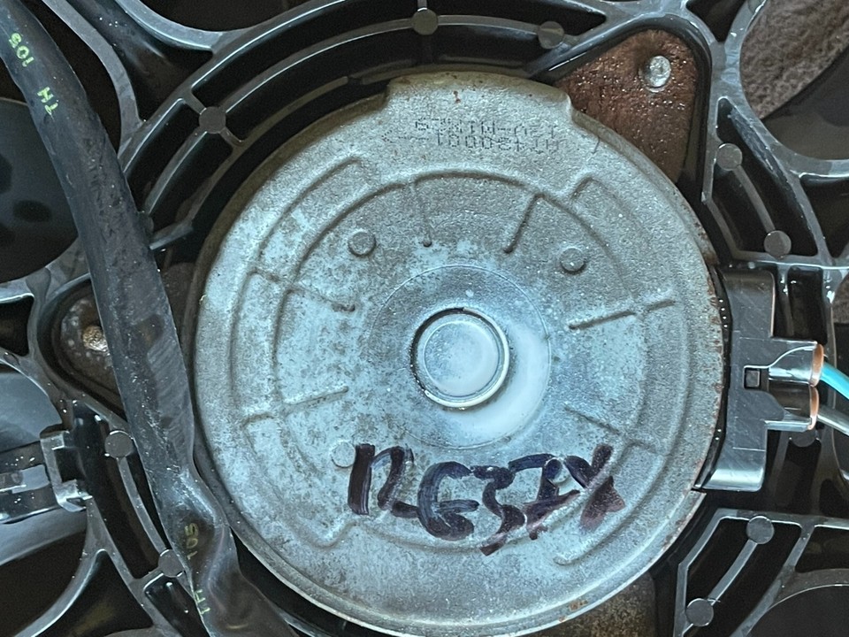 09-15 INFINITI G35 G37 ENGINE RADIATOR COOLING FAN MOTOR ASSEMBLY OEM ...