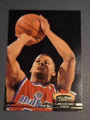 LaBradford Smith Washington Bullets 1992-93 Stadium Club #372 | eBay