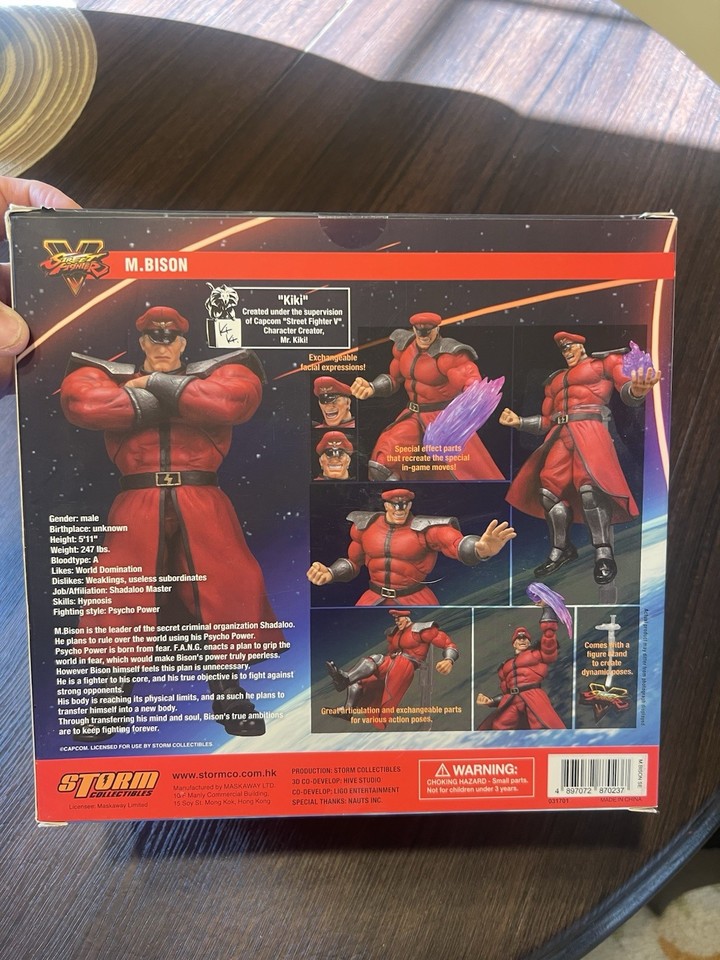 Capcom "Street Fighter V" Character Creator, Mr. Kiki! | eBay