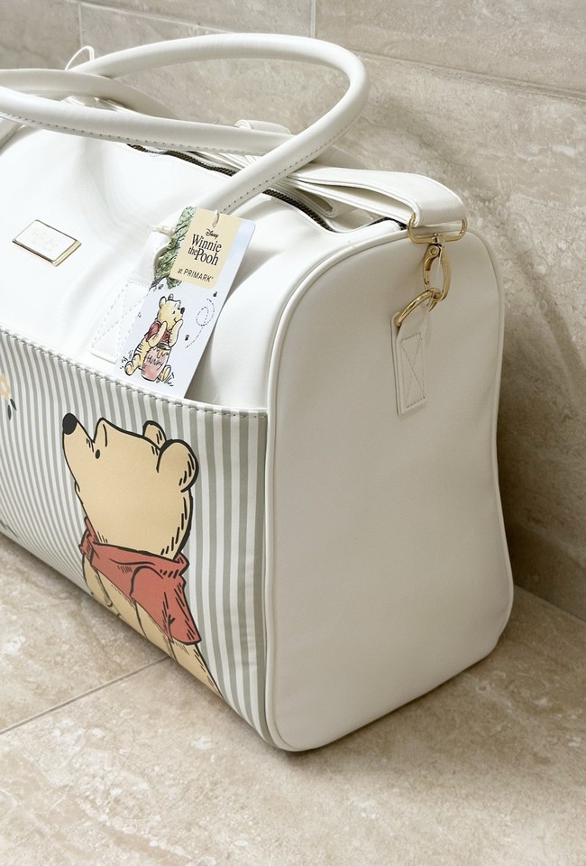 Disney Winnie The Pooh Faux Leather Weekender/Overnight Travel Bag ...