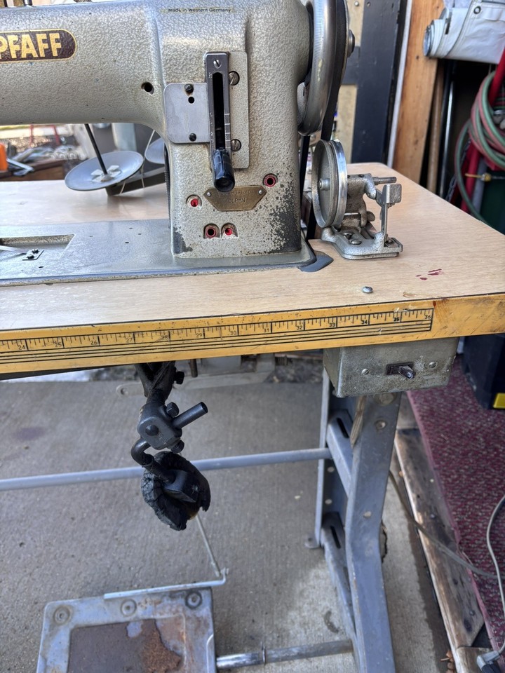PFAFF 545-H3-6/01, BIG BOBBIN, WALKING FOOT INDUSTRIAL SEWING MACHINE ...