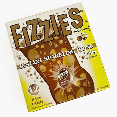 Sealed NOS Fizzies Root Beer Retro Vintage Drink Tablets FOR DISPLAY ...