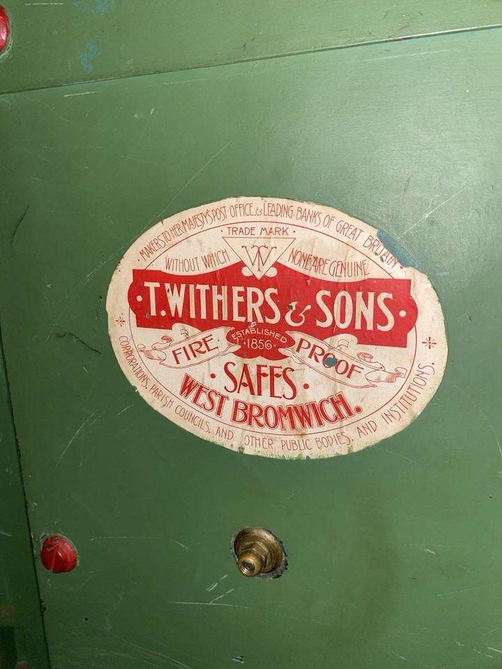 T.Withers &Sons Vintage Lockable Safe With Key | eBay UK