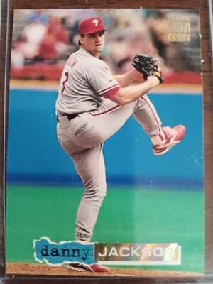 DANNY JACKSON PHILADELPHIA PHILLIES 1994 TOPPS STADIUM CLUB BASEBALL ...