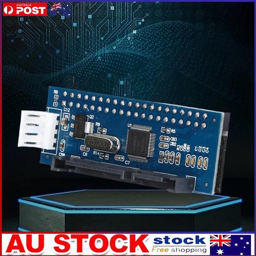 3.5in IDE To SATA CD-ROM Converter Card with 4-pin Cable Hard Disk ...