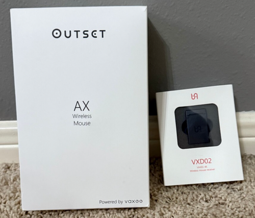 Vaxee AX Outset Wireless Mouse - Blue [4K Dongle Included] | eBay