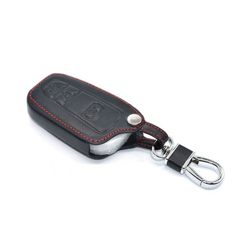 Remote Key Fob Bag Leather 3 Button Cover Case For Toyota Corolla C-HR ...
