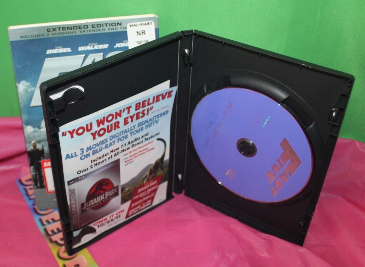 Fast Five Extended Edition DVD Movie | eBay