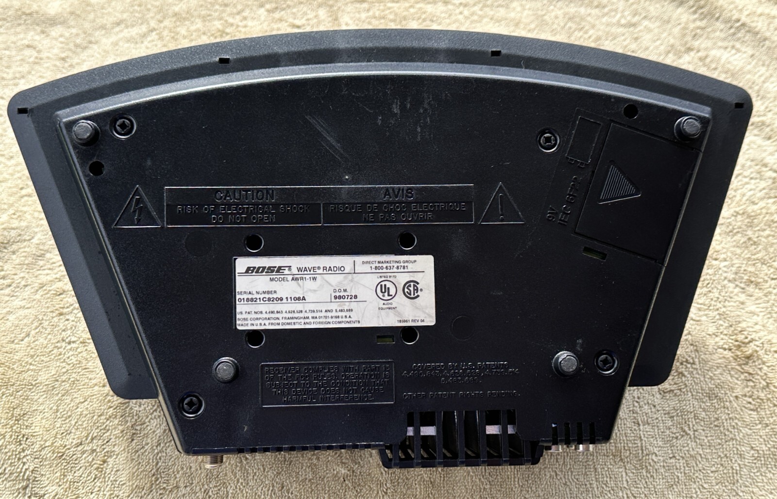 BOSE WAVE RADIO MODEL AWR1-IW AS PICTURED AND DESCRIBED | eBay