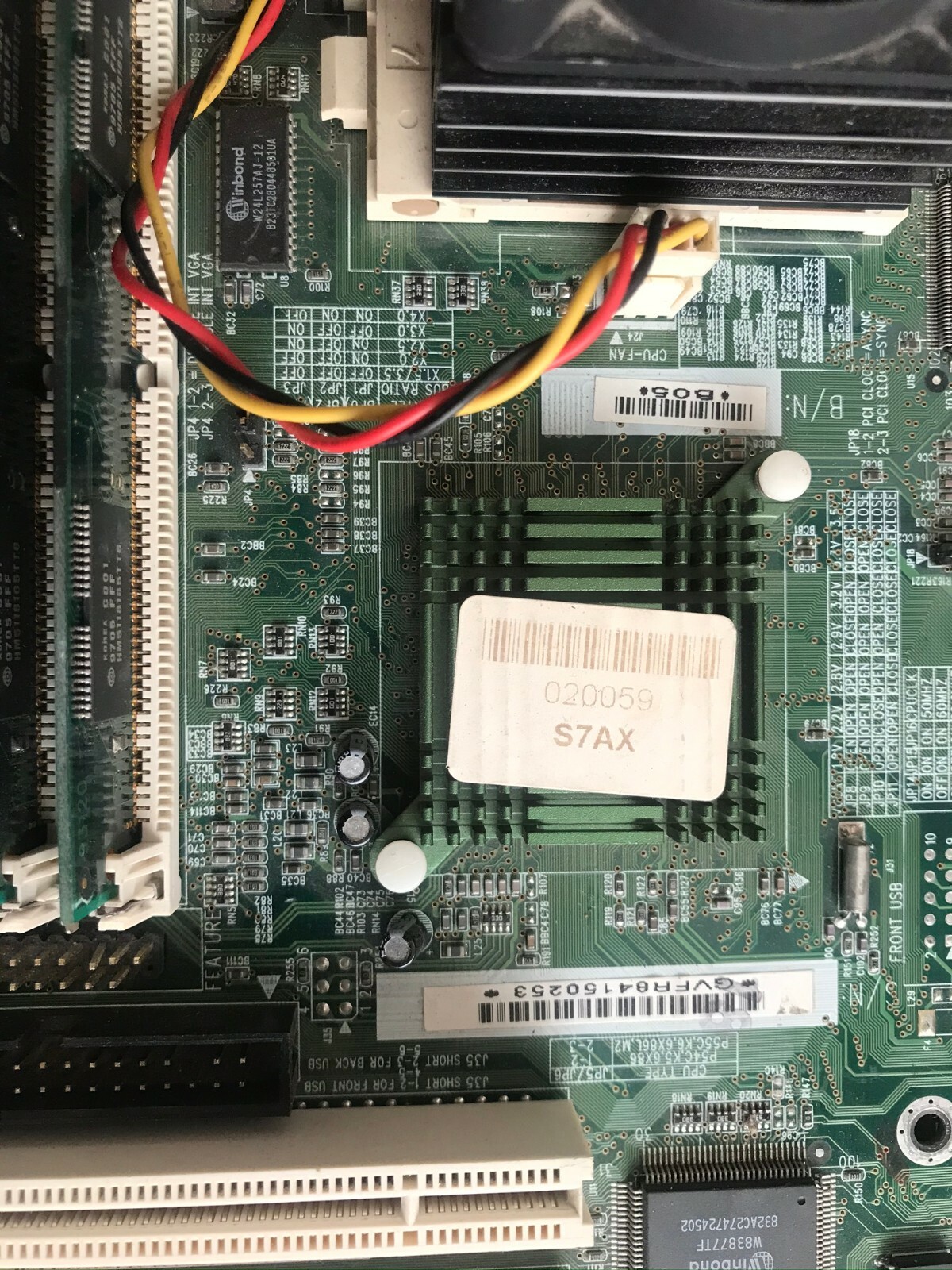 Motherboard S7AX Socket 7 +CPU Intel Pentium+RAM =TESTED= | eBay