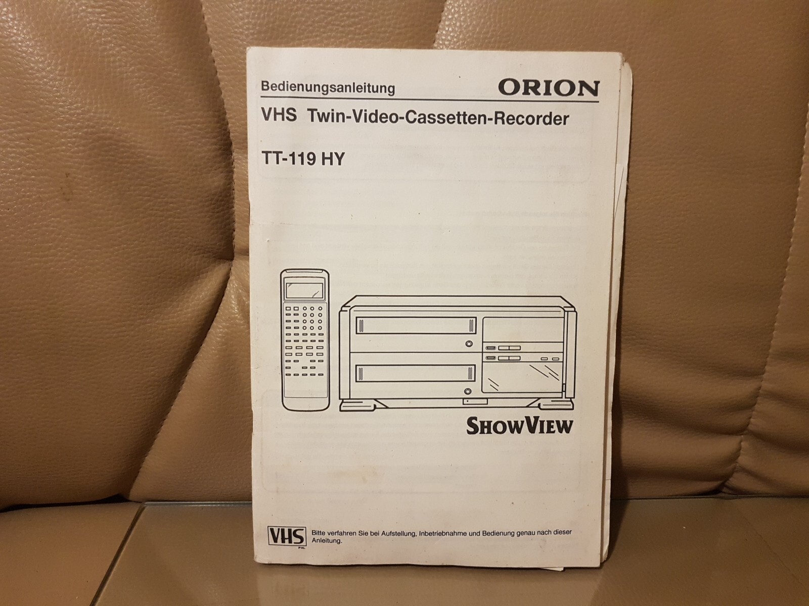 Orion TT 119HY VHS Bedienungsanleitung BDA ORIGINAL | eBay