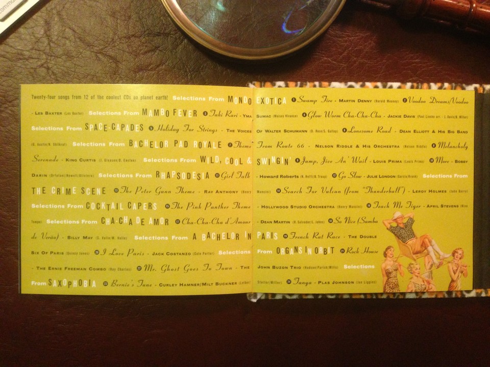 VARIOUS ARTISTS: Ultra Lounge Leopard Skin Sampler, RARE 1996 Limited ...