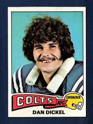 1975 Topps Dan Dickel (RC) #476 Baltimore Colts EXMT | eBay