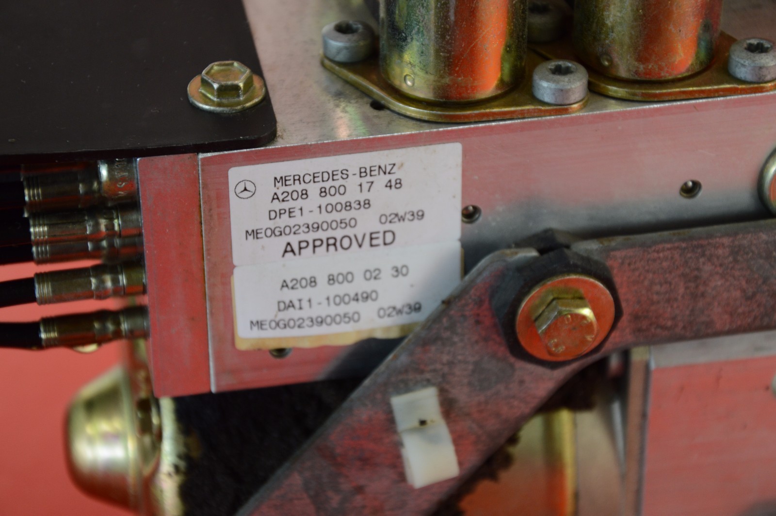 G#1 Mercedes CLK430 CLK320 CONVERTIBLE TOP HYDRAULIC PUMP W208 ...