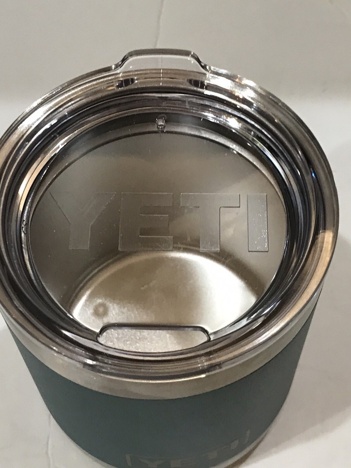 YETI 10oz MUG POWDER TEAL BLUE YETI WITH LID | eBay