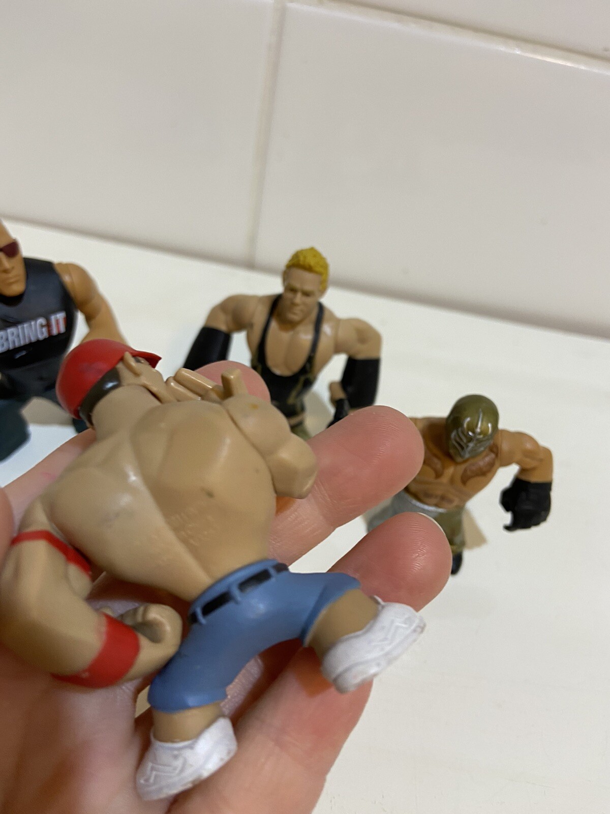 WWE Mini Figures Lot 4 Mini Wrestlers | eBay