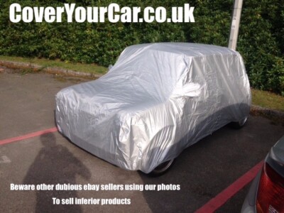 Indoor / Outdoor Fitted Car Cover for the Classic Mini with Mirror ...