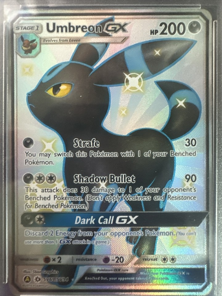 PSA 10 Shiny Umbreon GX Hidden Fates Sun And Moon | eBay