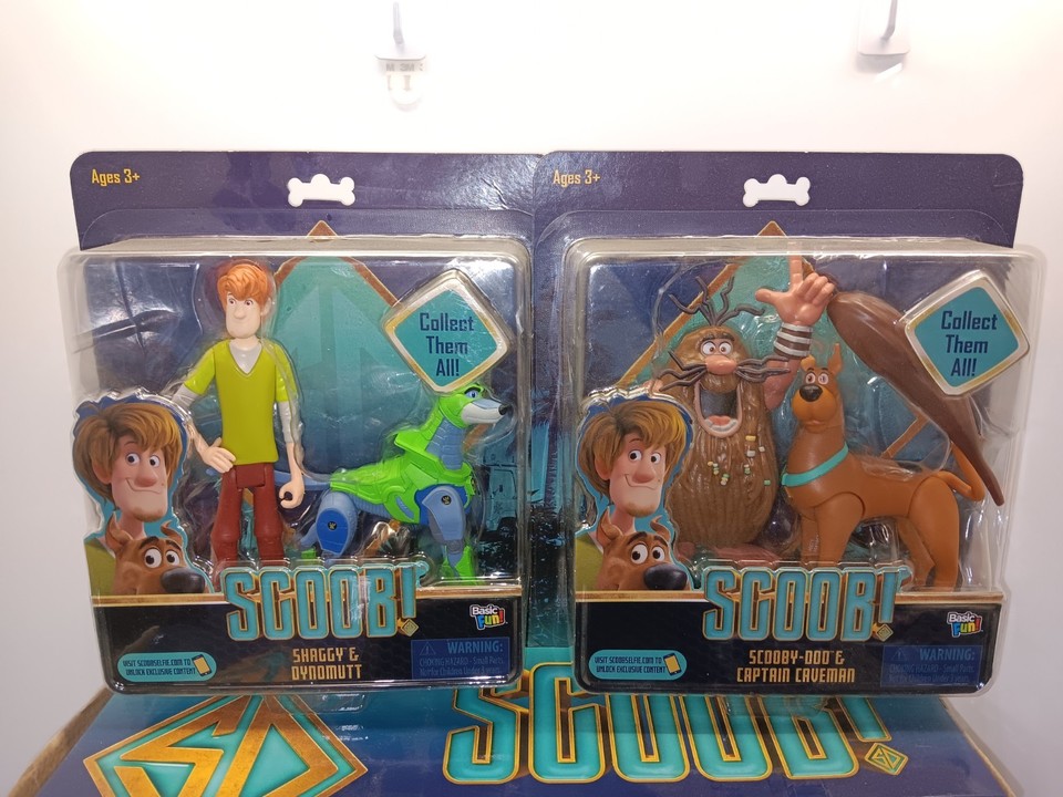 Scooby-Doo SCOOB! Mystery Machine & (4) 2 Figure Packs. Complete Set ...