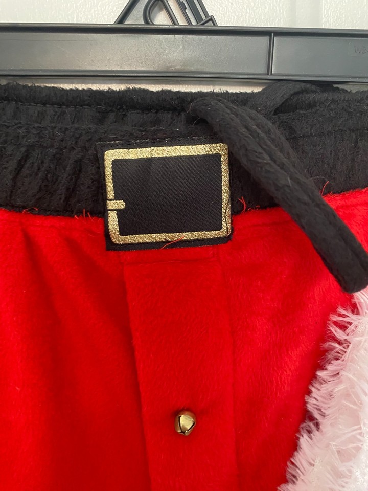 Secrets Santa Suit - XL - Santa Pants & Hat - NEW | eBay