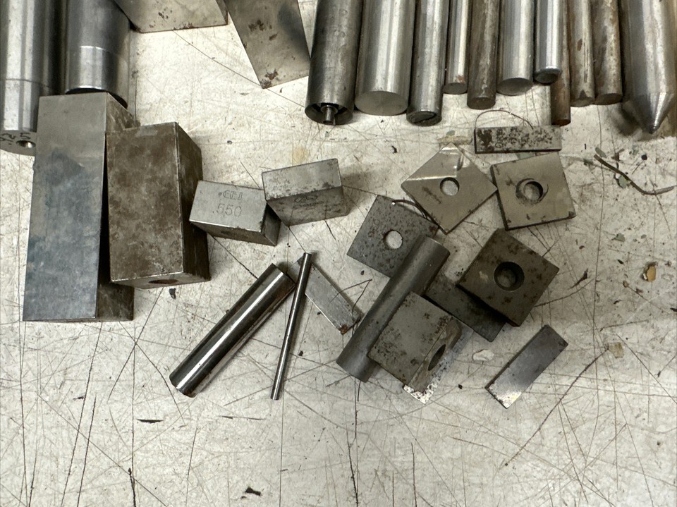 Machinist Assortment Miscellaneous Lot Gage Blocks/ Pin Gages ++ | eBay