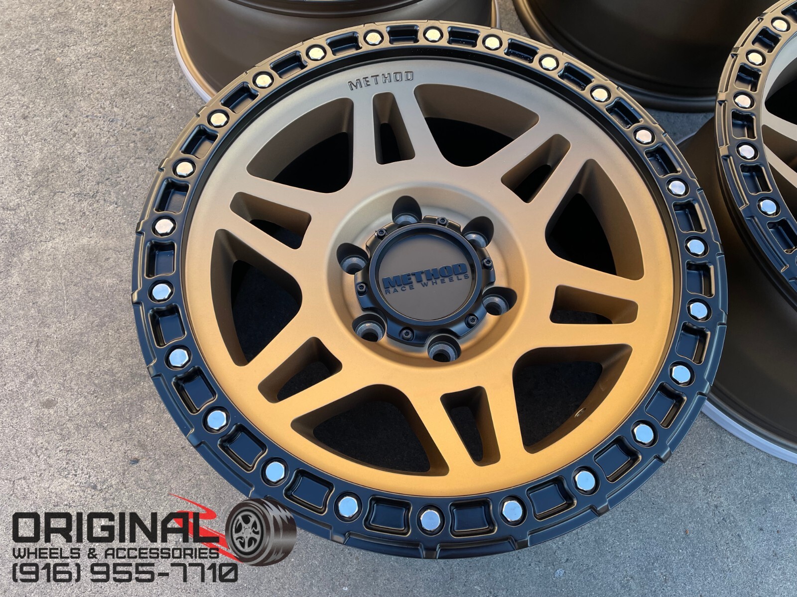 17" Method MR312 17x8.5 0 6x5.5 6x139.7 Wheels Rims Bronze Toyota ...